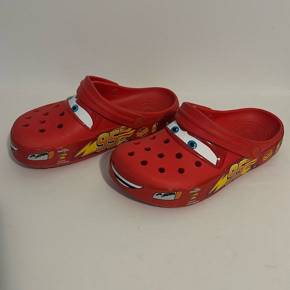 CROCS | Shoes | Cars Lightning Mcqueen Red Croc Clogs Limited Edition ...